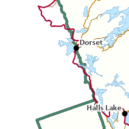 County of Haliburton - Tourism Map